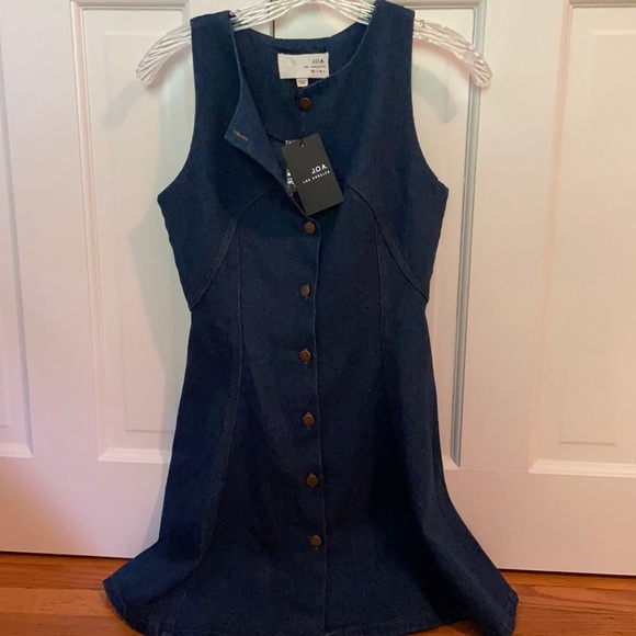 just one answer | Dresses | Joa Los Angeles Denim Silhouette Dress ...